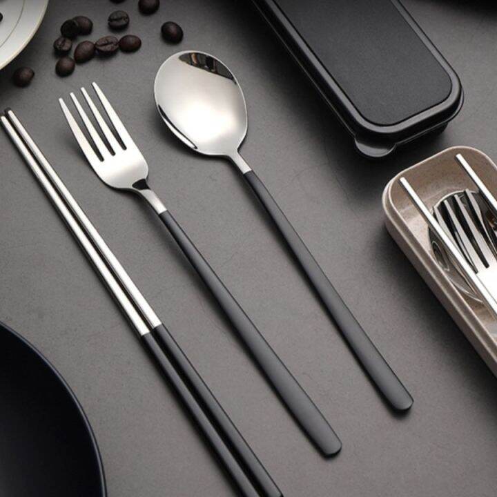 SENDOK KOREA CUTLERY SET SENDOK GARPU SUMPIT STAINLESS SET | Lazada ...
