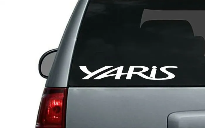 Stiker Mobil Toyota Yaris - Car Decal Sticker | Lazada Indonesia