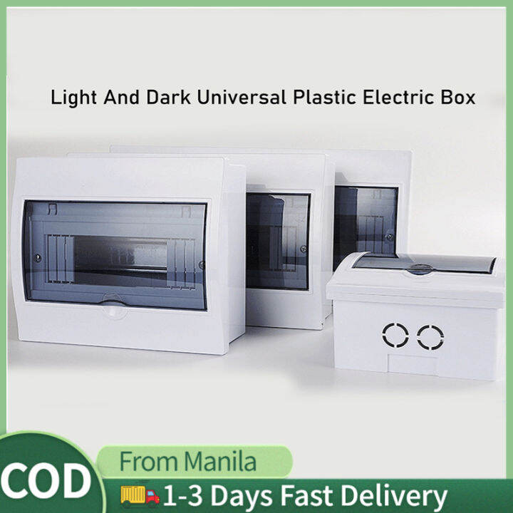 3/8/12/16 Ways Electric Box Cover Breaker Enclosure Distribution Box ...