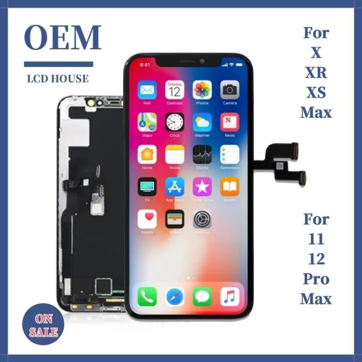 2022 OEM LCD OLED Display For iPhone 11 12 Pro Max Screen Touch Digitizer Replacement Assembly ...