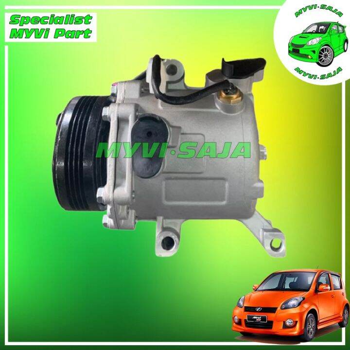 Perodua Myvi 1.3 2006 MSC60 Aircond Compressor ️REBUILD ️ AIR CON AC A ...