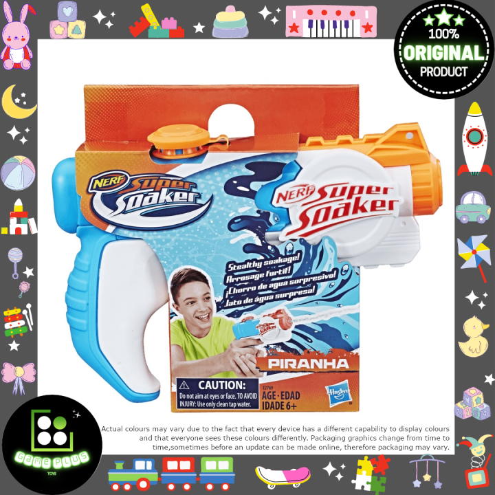 Hasbro Nerf Super Soaker Piranha Water Blaster | Lazada