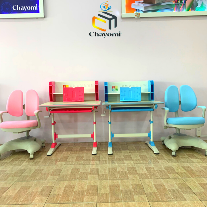 Bộ bàn học thông minh chống gù chống cận Chayomi C69 ( Dài 80cm, rộng ...