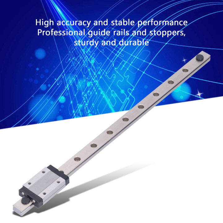 12mm Width Linear Rail Guide, High Accuracy Miniature Linear Rail Slide ...
