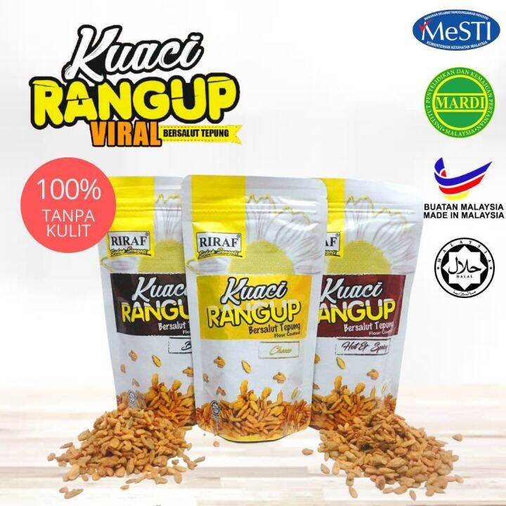 Kuaci Rangup Halal Riraf 180g Tanpa Kulit 100% Halal | Lazada