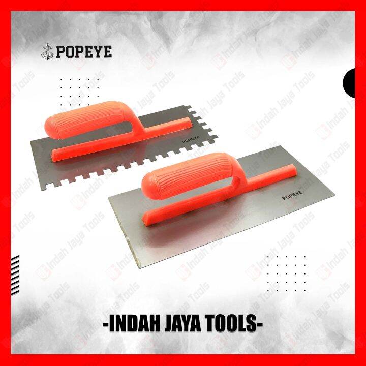POPEYE Roskam Sendok Semen Gagang Fiber - Cetok Sekop Tembok Plester ...