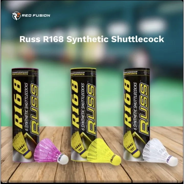 Russ R168 Synthetic Shuttlecock | Lazada PH