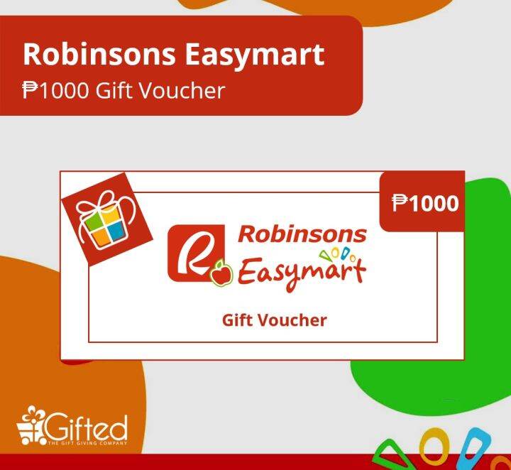 Robinsons Easymart PHP 1000 Gift Voucher | Lazada PH