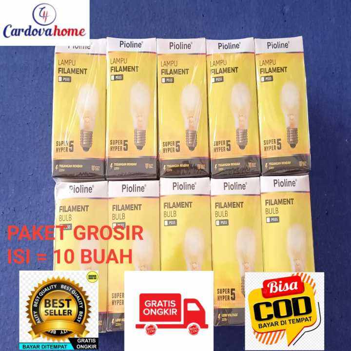 ISI 10 PCS LAMPU PIJAR 5 WATT / LAMPU AYAM 5 WATT /BOHLAM PIJAR ...