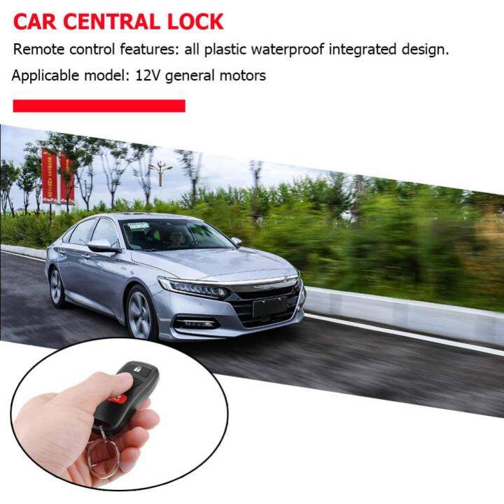 Professional Car Remote Central Door Lock Locking Kit Keyless Entry ...
