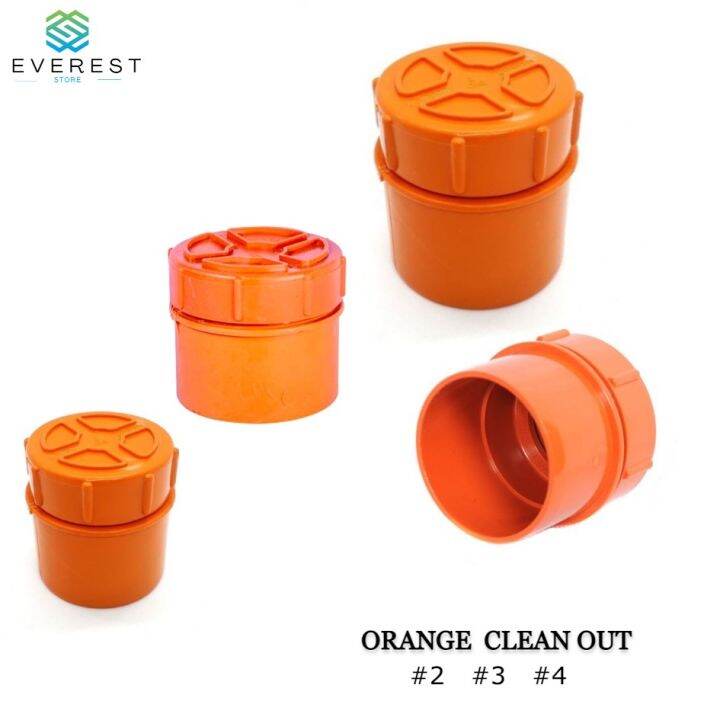 PVC Orange Fittings Clean Out #2 /#3 / #4 | Lazada PH
