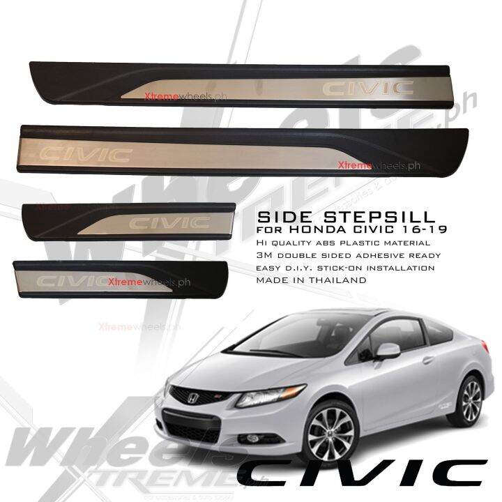 Honda Civic 2016-2021 Oem Thailand made Side stepsill / step sill ...