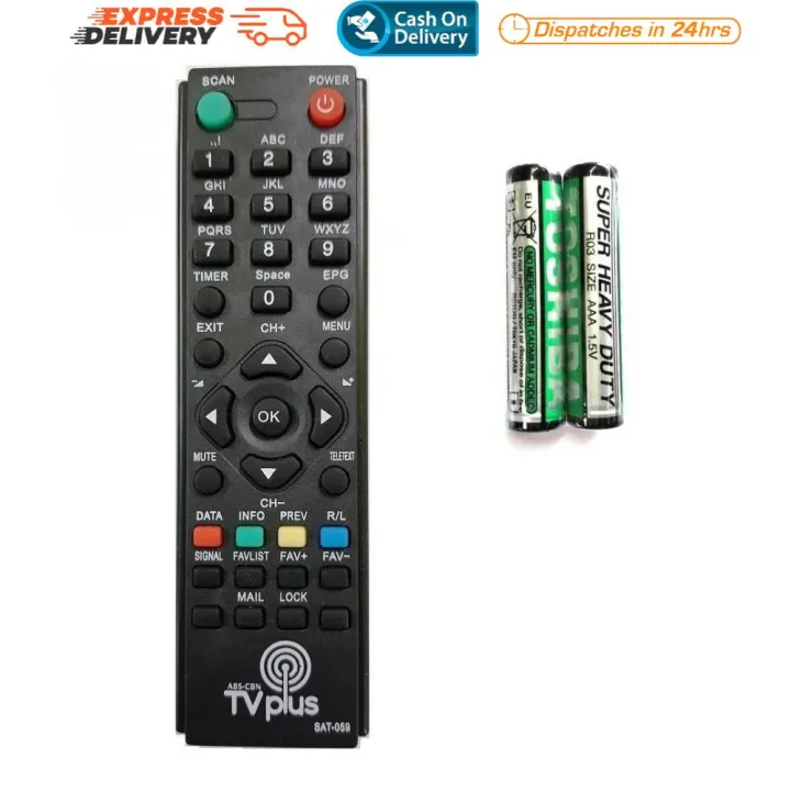 TVPlus TV Plus Remote Control #0673 | Lazada PH