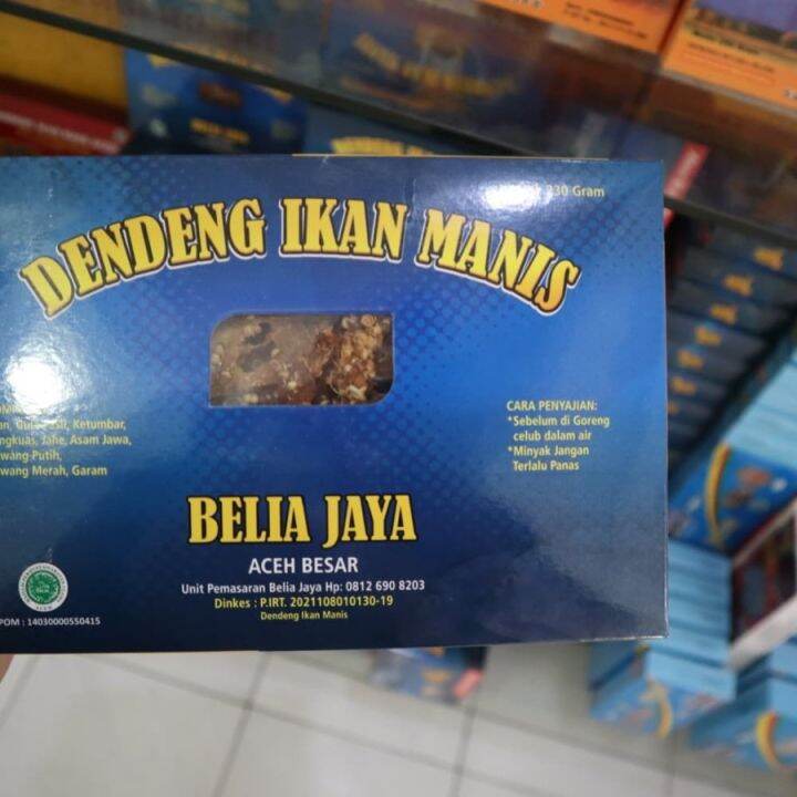dendeng ikan khas Aceh Belia Jaya | Lazada Indonesia