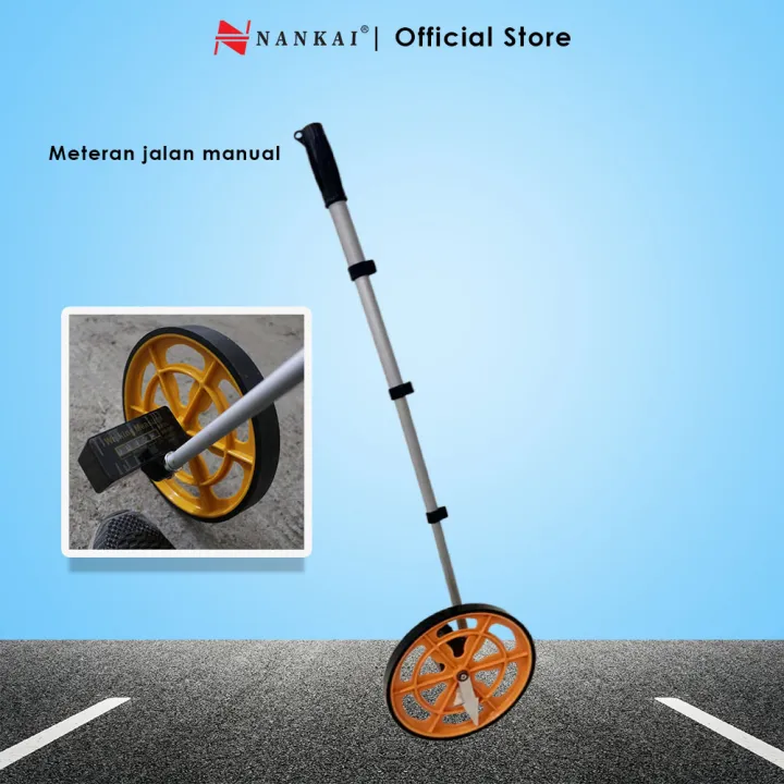 Meteran Jalan Roda Dorong Manual Nankai | Lazada Indonesia