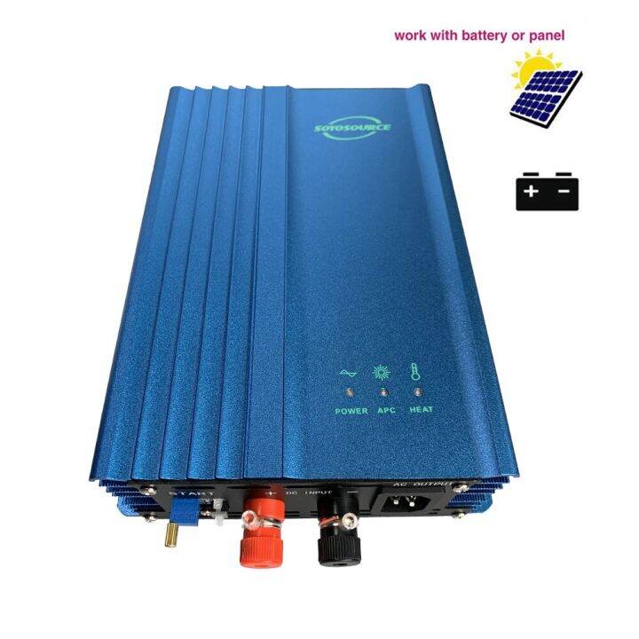 500W MPPT Pure Sine Wave Grid Tie Inverter Solar Panel And Battery ...