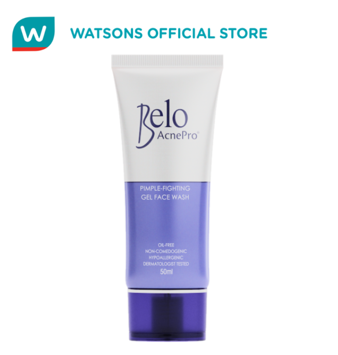 BELO ESSENTIALS AcnePro Pimple Fighting Gel Face Wash 50ml | Lazada PH