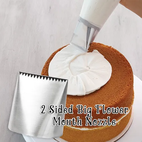 ABS - READY STOCK - Flower Mouth Big Nozzle Icing Piping For Cake ...