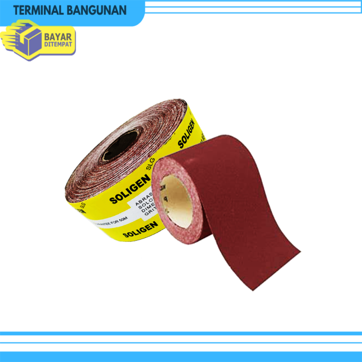 Amplas Roll Meteran Soligen Amplas Meteran ( 1 Meter ) | Lazada Indonesia