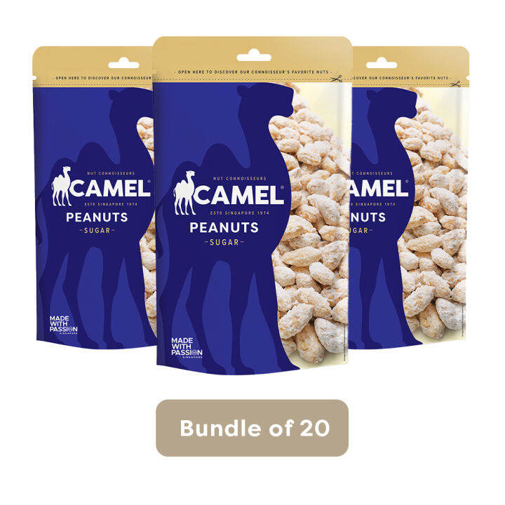 Camel Sugar Peanuts 36g (Bundle of 20) | Lazada Singapore