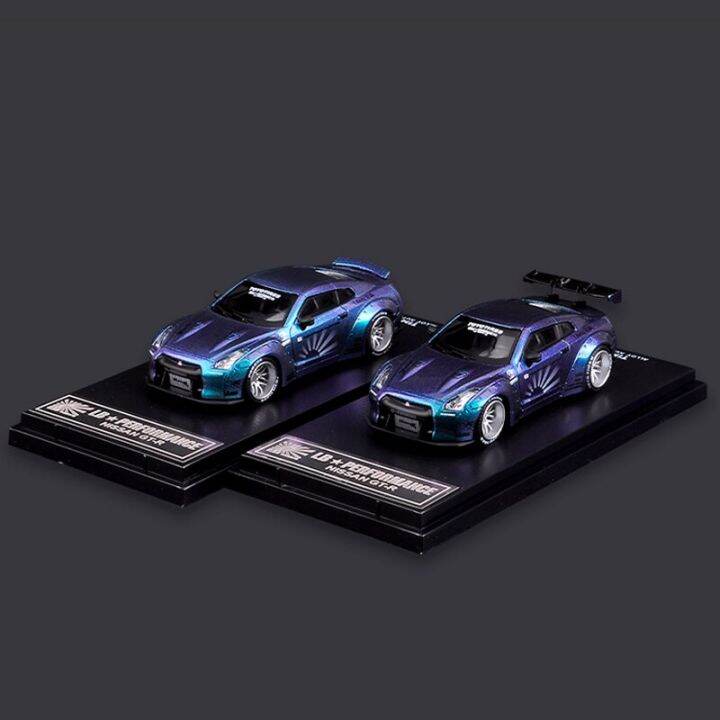 Time Micro 1:64โมเดลรถ GTR R35กิ้งก่าเคลือบอัลลอยหล่อขึ้นรูป | Lazada.co.th