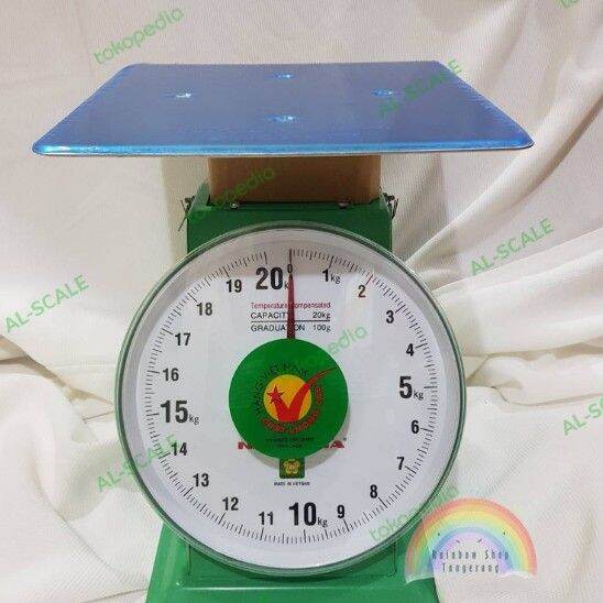 Timbangan Duduk Jarum Nhon Hoa 20kg/Timbangan pegas jarum Nhon Hoa 20k | Lazada Indonesia