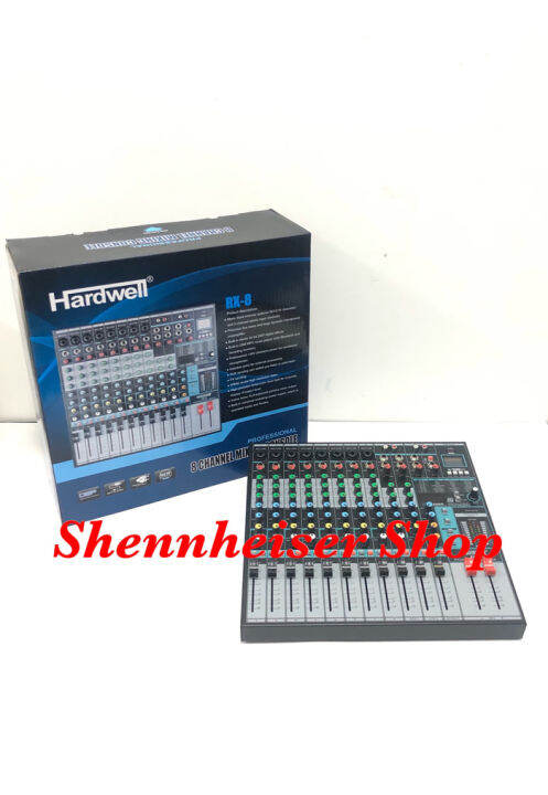 Mixer HARDWELL 8 Channel RX 8 Original Kualitas Terbaik | Lazada Indonesia