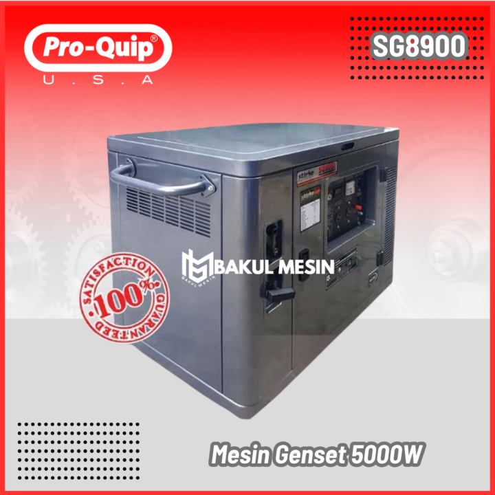 STARKE SG8900 Genset Silent Bensin 5000W Generator Set SG 8900 | Lazada ...