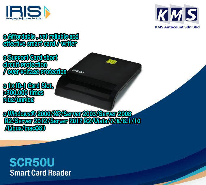 IRIS SCR50U Smart Card Reader | Lazada