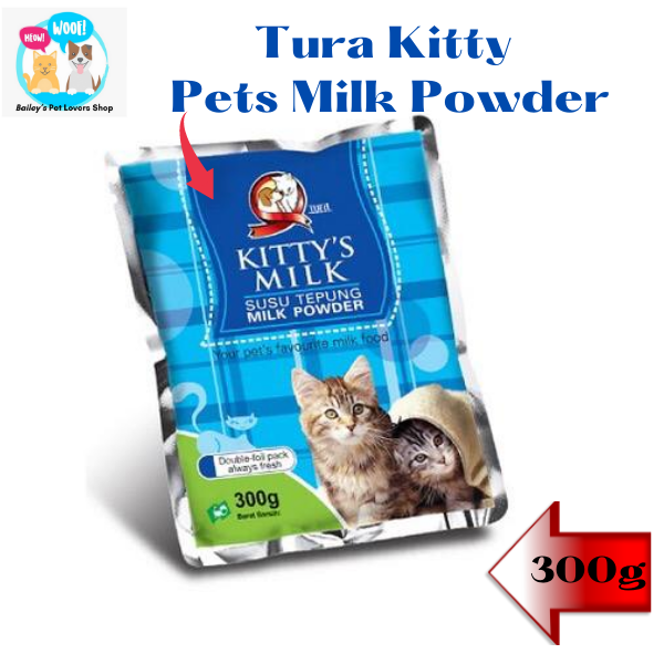 Tura Kitty Pets Milk Food / Kitty Milk / Tepung Susu Kucing 300g | Lazada