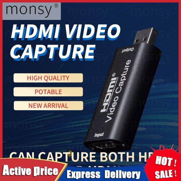 Audio Video Capture Cards - HDMI USB 2.0 Record Card Output High ...