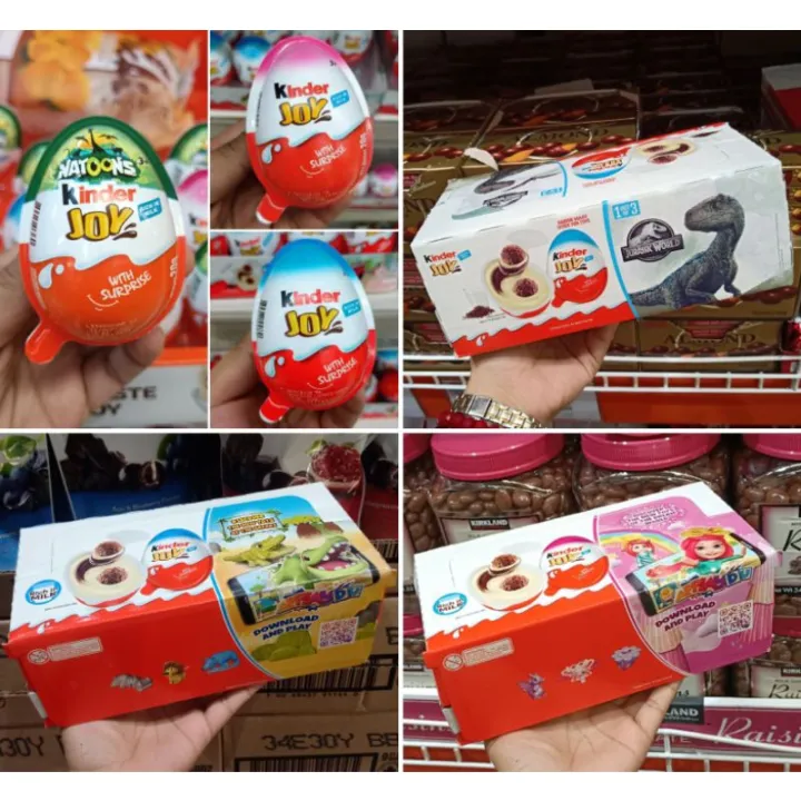 Kinder Joy Chocolate Egg with Surprise for Kids (20g 130g 160g) | Lazada PH