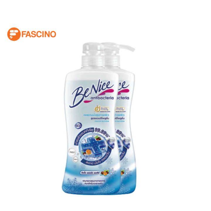 Benice Shower Gel Anti-Pollution เจลอาบน้ำ สูตรแอนติโพลูชั่น แพ็คคู่ ...