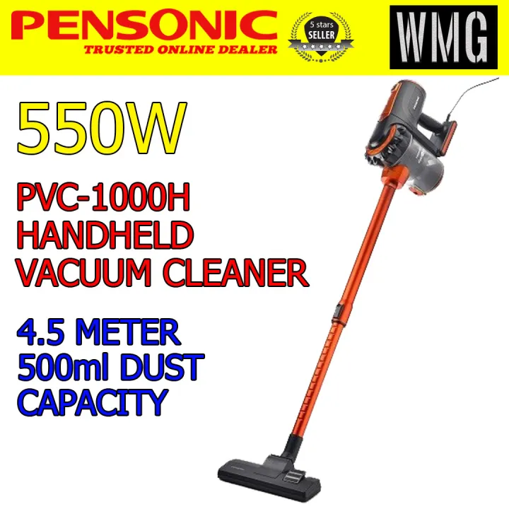 Pensonic Vacuum Cleaner Handheld 550W PVC-1000H | Lazada
