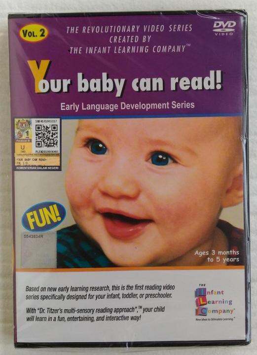 Your baby can read! Vol.2 DVD Early Language Development Series ...