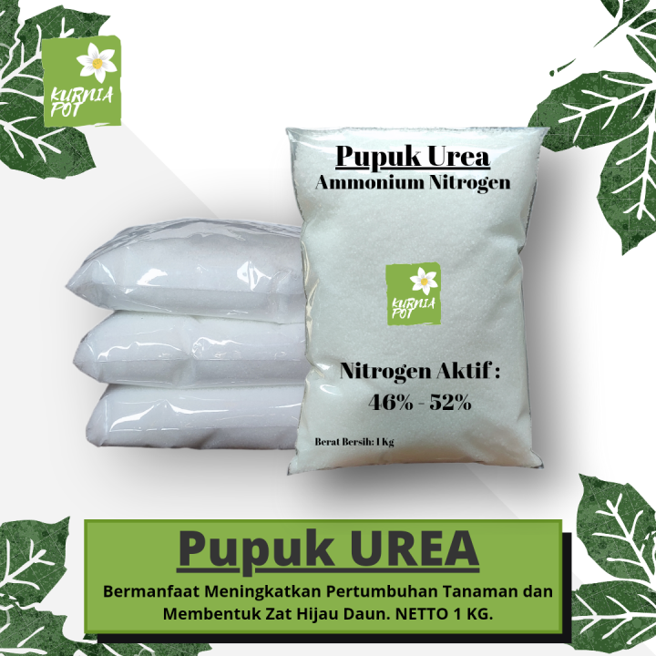 Pupuk Urea Nitrea 1 Kg Nutrisi Tanaman dan Daun Media Tanam Serbaguna ...