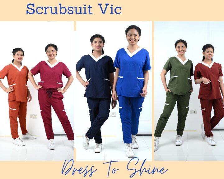 Scrubsuit VIC set Unisex Nurse Medical Uniform Woman Hospital Clinic ...