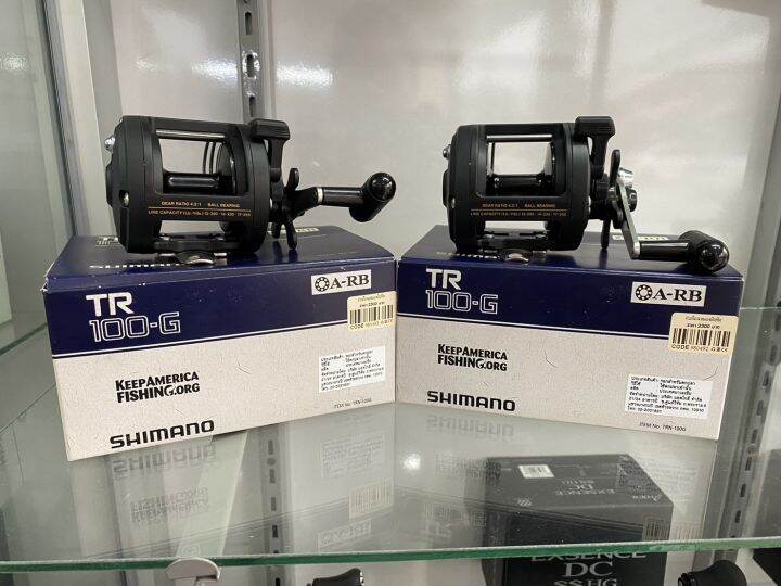 🎈รอกเบท SHIMANO TR 100-G หมุนขวา ทรงกลม 🎈 | Lazada.co.th