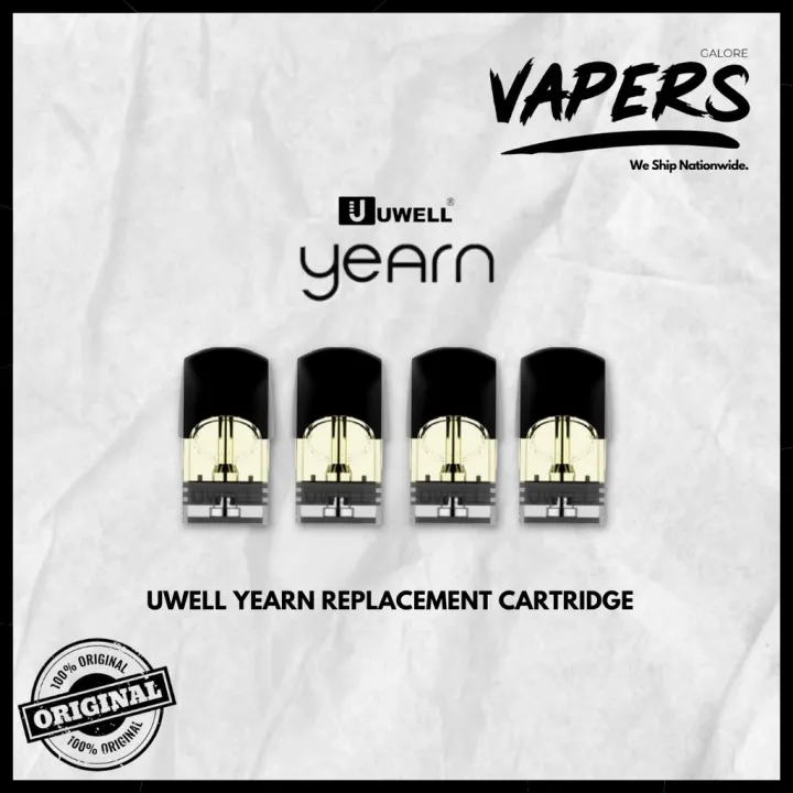 new [AUTHENTIC] Uwell Yearn Cartridge Uwell Yearn Replacement Pod Uwell ...