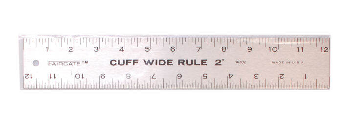 Fairgate 12" x 2" Cuff Width Ruler | Lazada PH