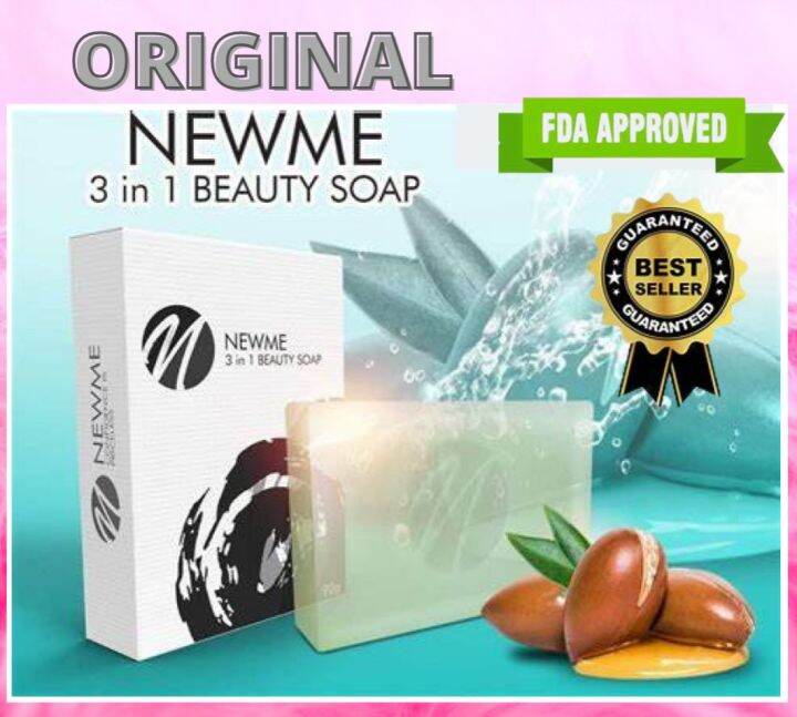 Newme 3 in 1 Beauty Soap Original Newme 3in1 Soap for Melasma or Pekas ...