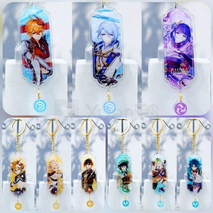 [🇲🇾Ready Stock]Genshin lmpact Characters Gacha Splash Acrylic Keychain ...
