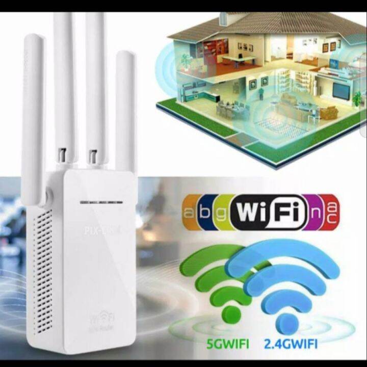 PROMO Wireless PIX-LINK 300M WiFi range extender router repeater ...