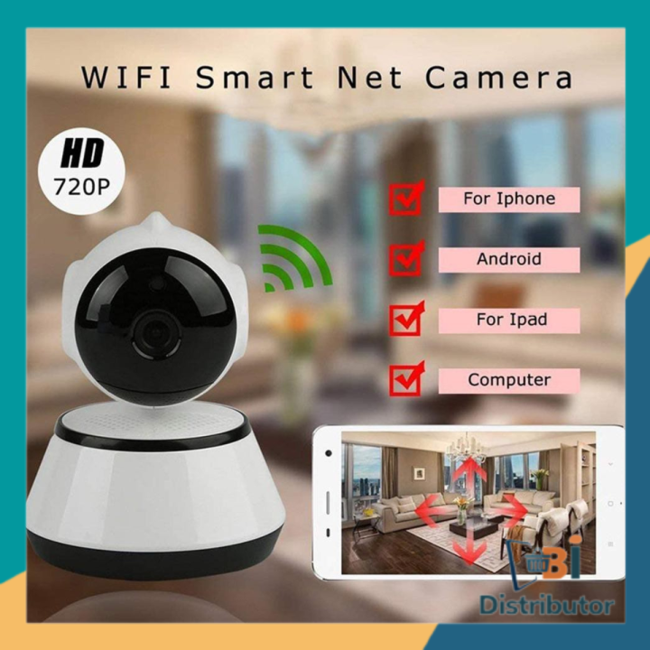 DBI IP Camera WIFI CCTV V380Pro Smart Wifi Kamera CCTV HD1080P Q6 ...
