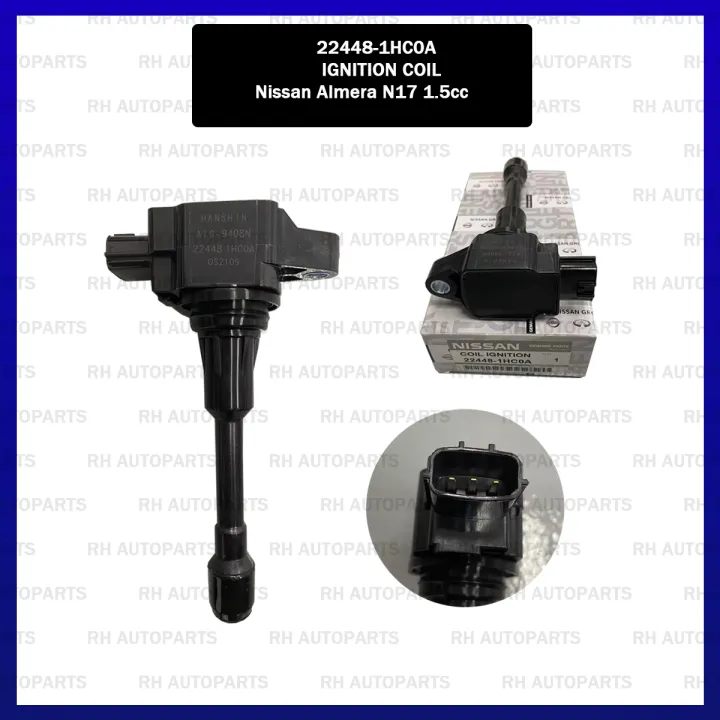 22448-ED000 22448-1HC0A Original HANSHIN Nissan Almera N17 1.5cc ...