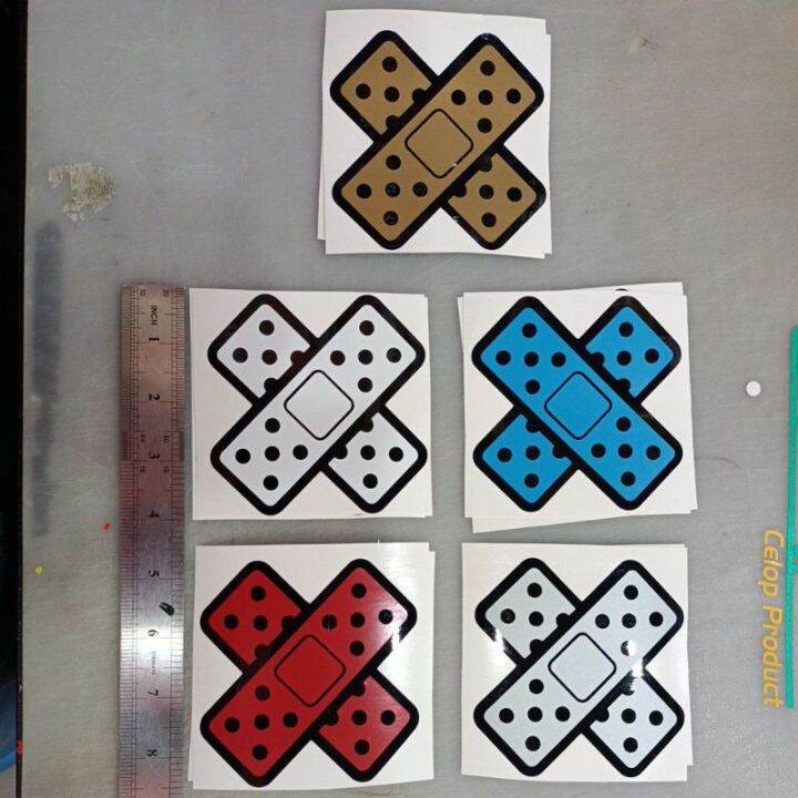 stiker plaster saiz 4 inci | Lazada