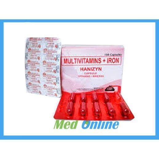 BEST SALE ! ∈ HANIZYN (MULTIVITAMIN IRON) | Lazada PH