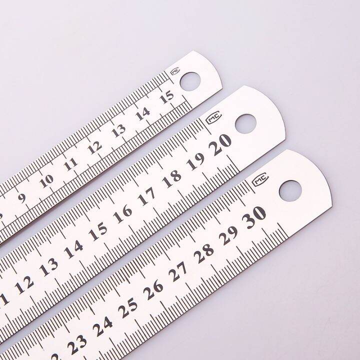 【Ready Stock Malaysia】 Stainless Steel Metal Ruler Multifunctional ...