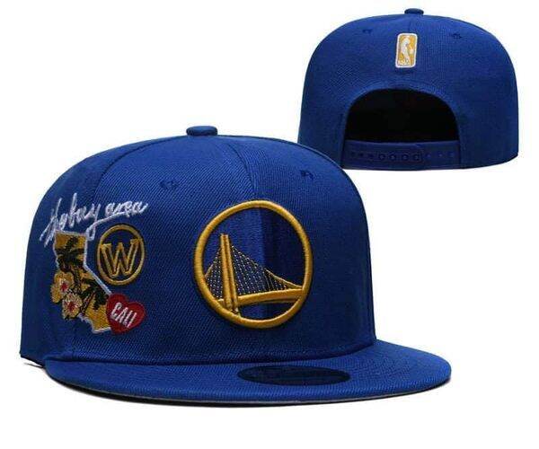 NBA Vintage Snapback Hat with Logo Sportswear Classic NBA Golden State ...