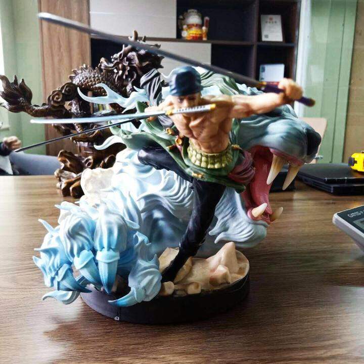 Hey Anime-One Piece Roronoa Zoro Uru Tora Gari figures with colour box ...